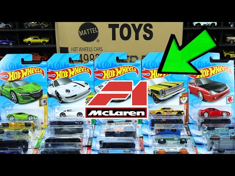 Unboxing 2021 Hot Wheels P Case - Mclaren F1, NSX, 993 Turbo, Treasure ...