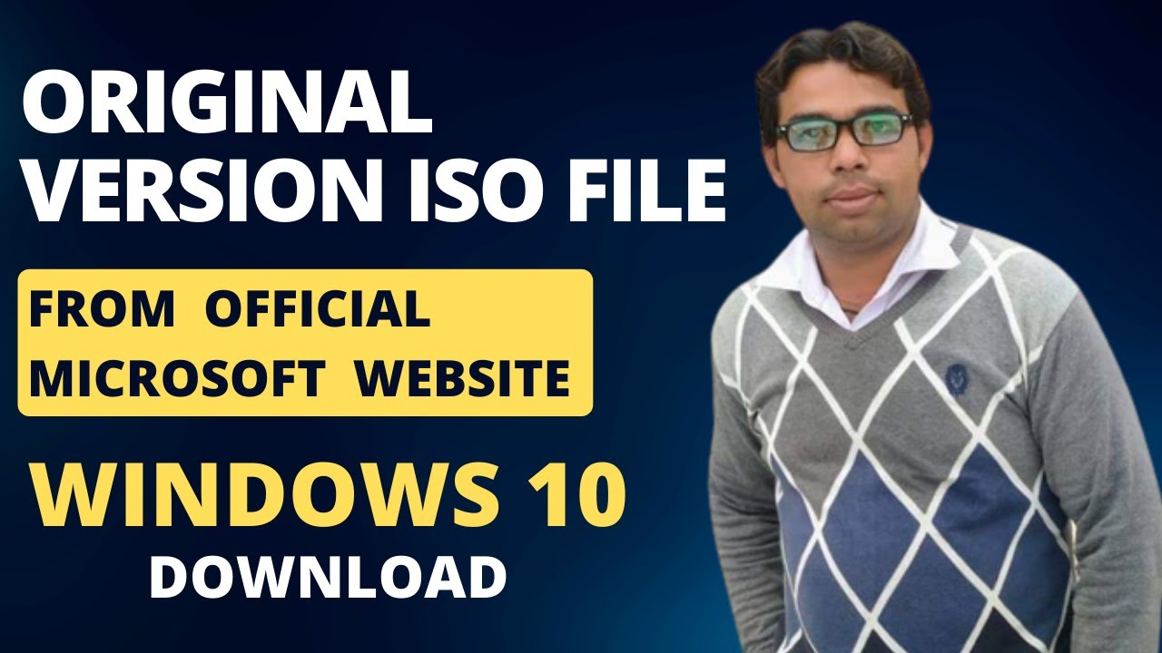 How to Download Windows 10 ISO File for Bootable (USB) from Microsoft ...