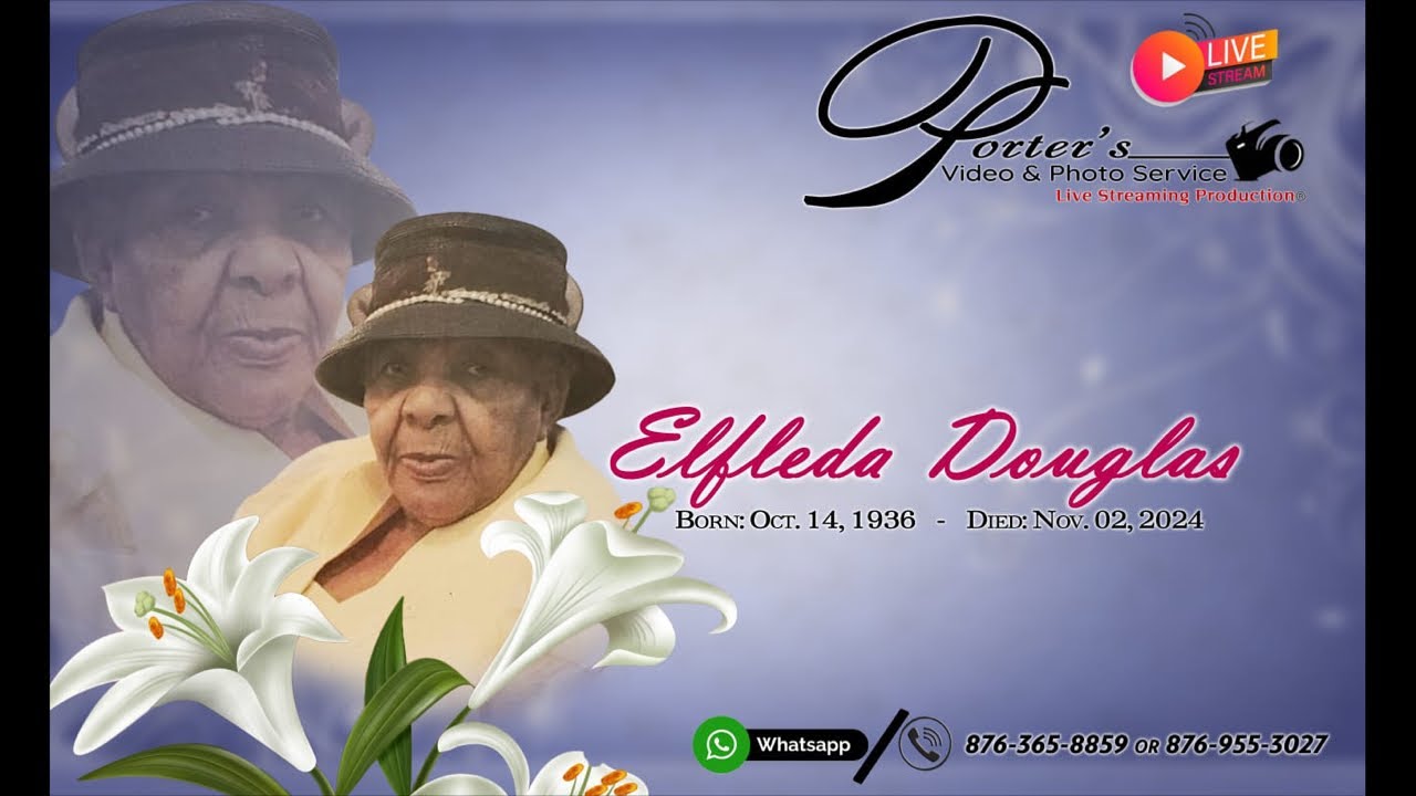 Live Streaming For The Late Elfleda Douglas @ Little London New ...