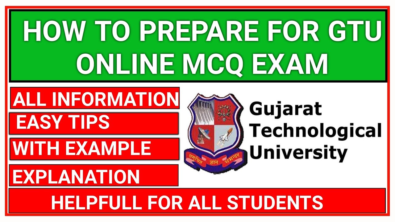 How To Prepare MCQ For GTU Online Exam How To Study MCQ YouTube how-to-prepare-mcq-for-gtu-online-exam-how-to-study-mcq-youtube
