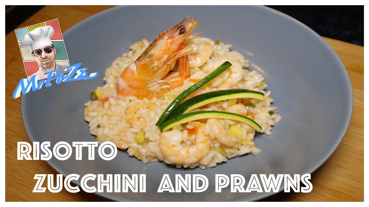 Risotto with Prawns Easy Italian Recipe - YouTube