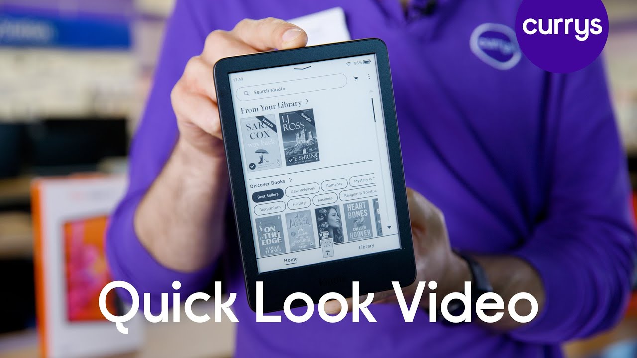 Amazon Kindle (2022) 6" eReader - Quick Look - YouTube