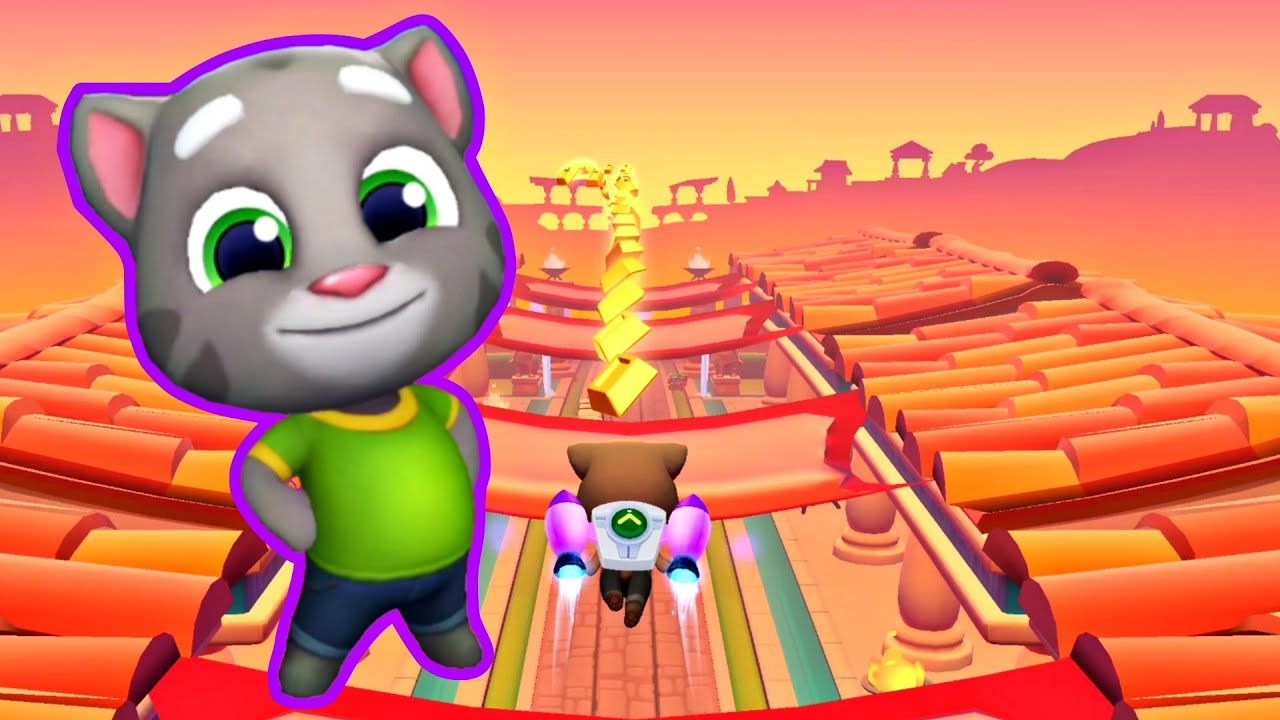 Talking Tom Gold Run 2 - Tom - Full screen - LILU Gameplay (Android ...