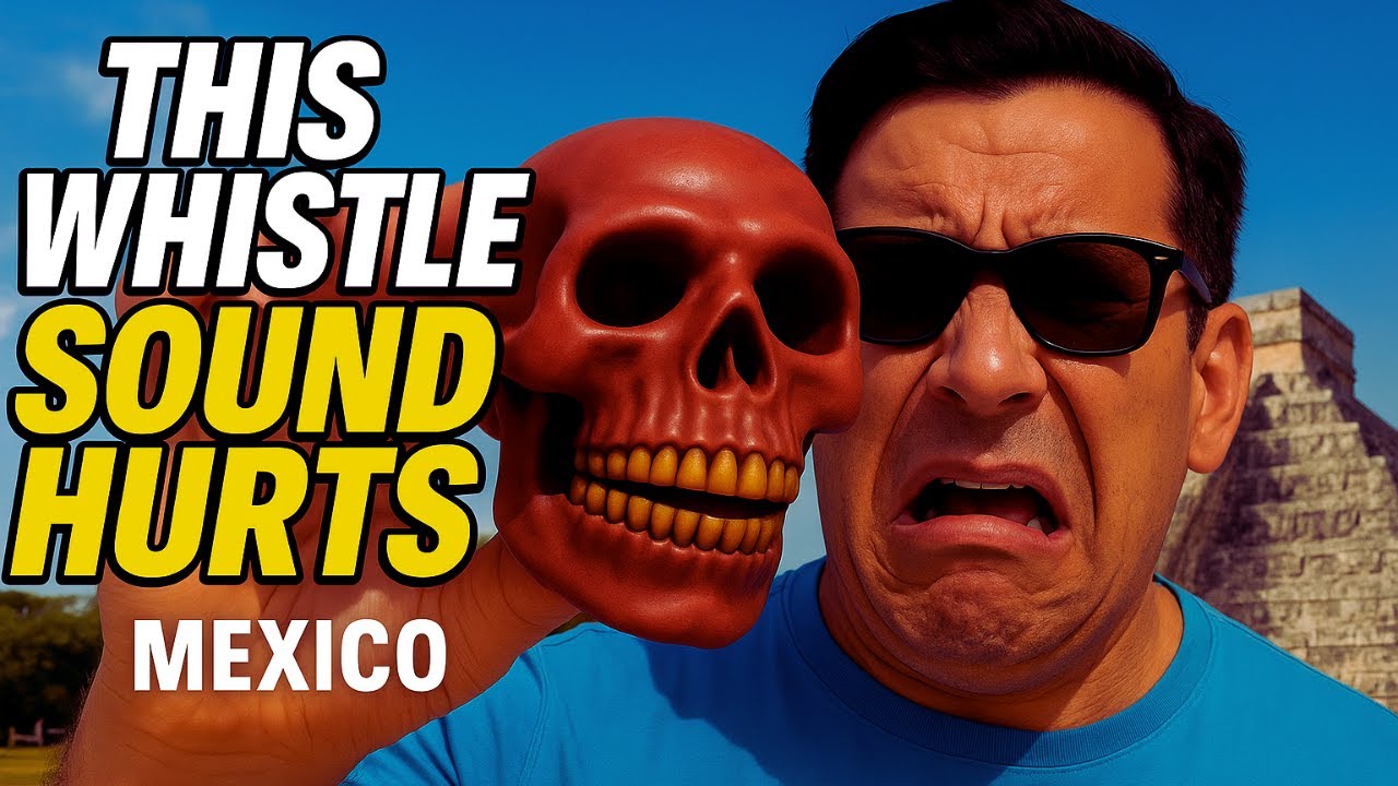 REAL AZTEC DEATH WHISTLE - ANCIENT AZTEC WHISTLES OF MEXICO 🇲🇽 - YouTube