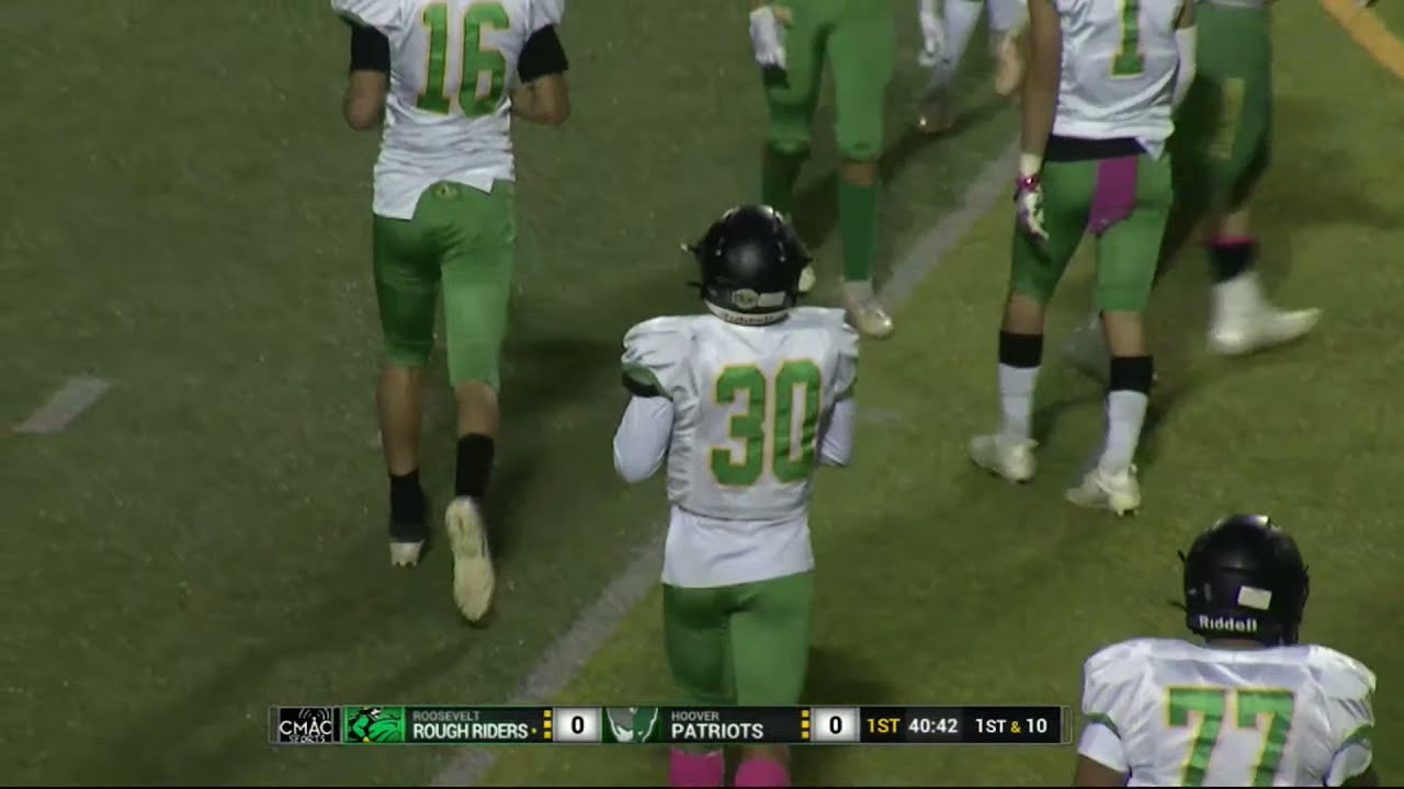 CMAC Sports: High School Football Roosevelt vs Hoover - YouTube