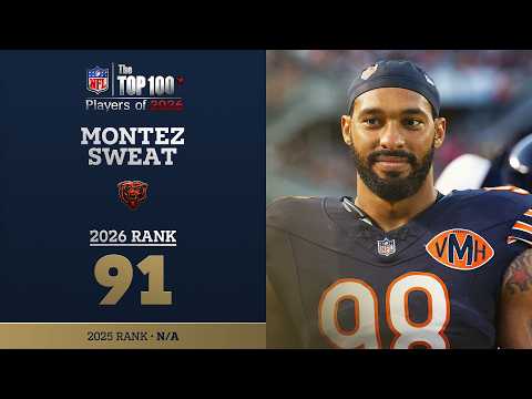 91: Montez Sweat (DE, Bears) | Top 100 Players of 2026