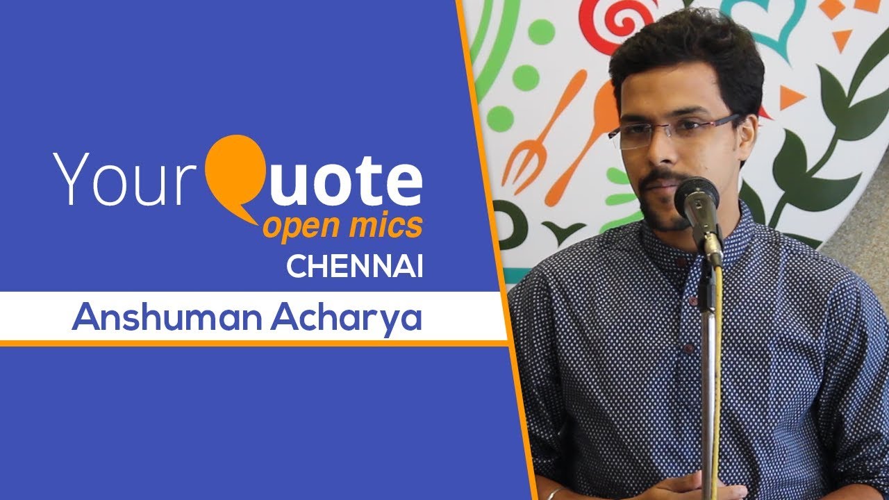 'Do Yaaron Ki Mehfil' by Anshuman Acharya | Hindi Poetry | YQ - Chennai ...