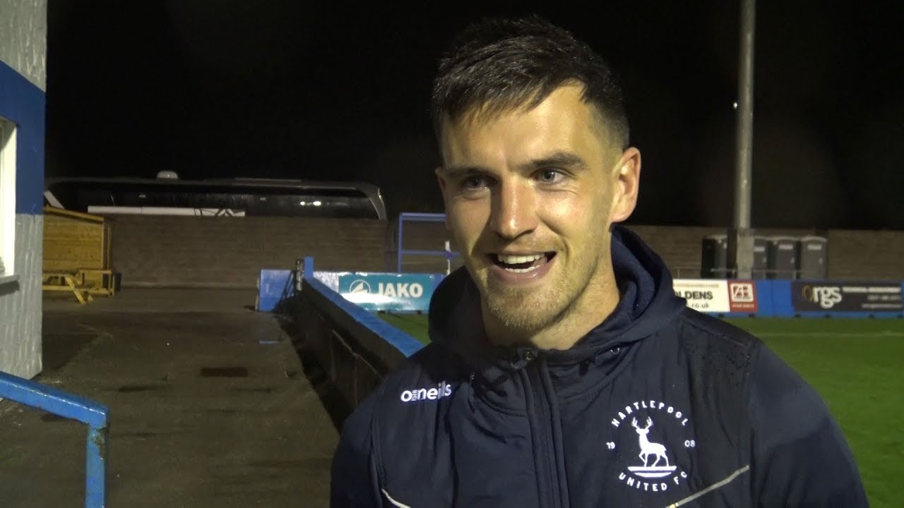 Post Match | Barrow 0 Pools 1 | Ryan Donaldson - YouTube