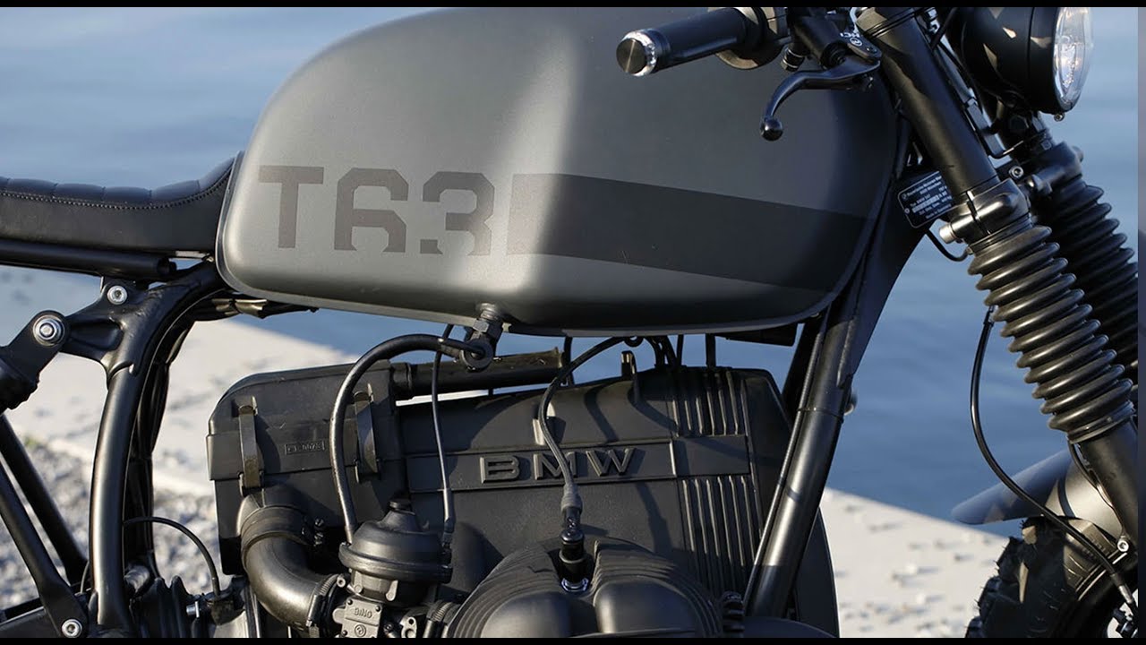 Details BMW R80 T63 Custom | New BMW R80 T63 | Motors BMW R80 T63 - YouTube