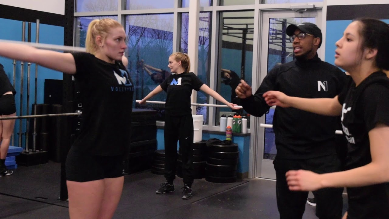 M1 Volleyball Team Training - YouTube