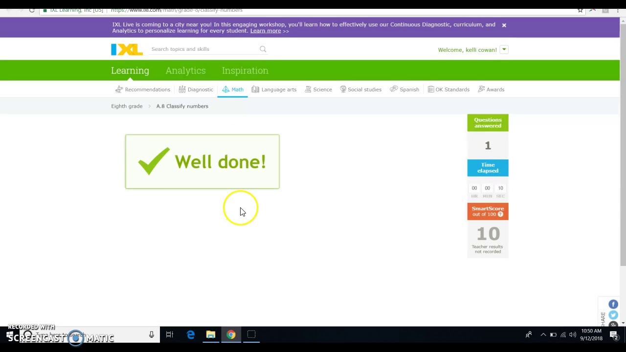 3rd-8th IXL Pacing Guide - YouTube