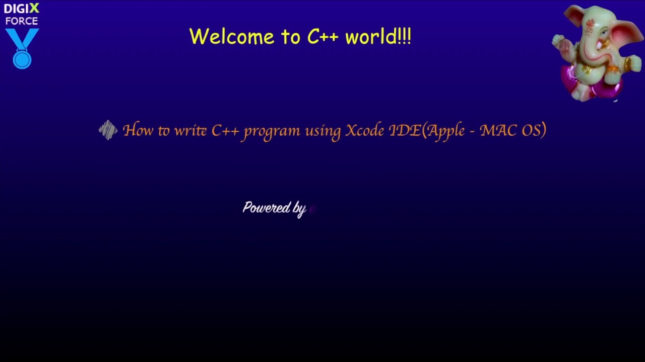 First C++ program using Xcode in Mac OS(Covers command line argument ...