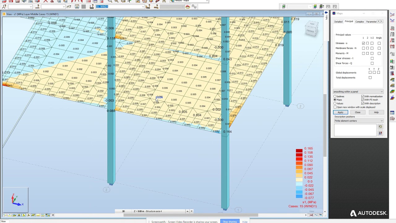 TKT4198 Week#6 Autodesk Robot Concrete building modeling 2/3 - YouTube