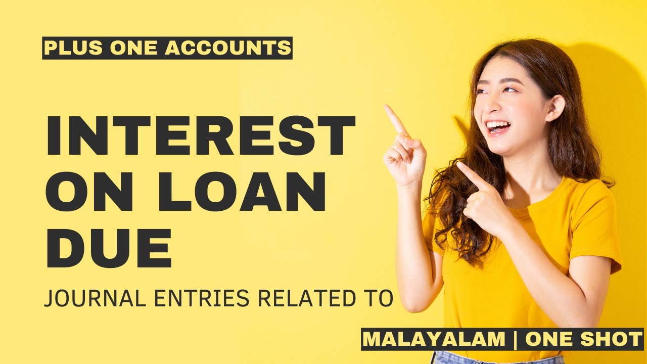 Journal Entries: Interest on Loans Due | Accounting Tutorial - YouTube