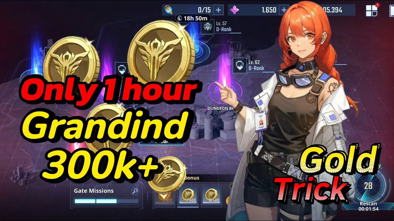 Only One Hour Get 300k+ Gold《The New Gold Tip For You》Solo Leveling ...