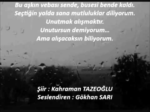 gökhan sarı - unutursun demiyorum ama alışacaksın biliyorum