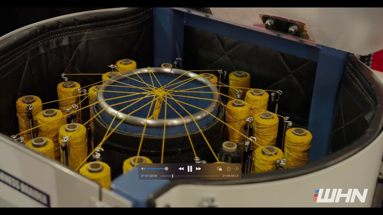 WHN Wardwell Braider demo at EWPT '23 - YouTube