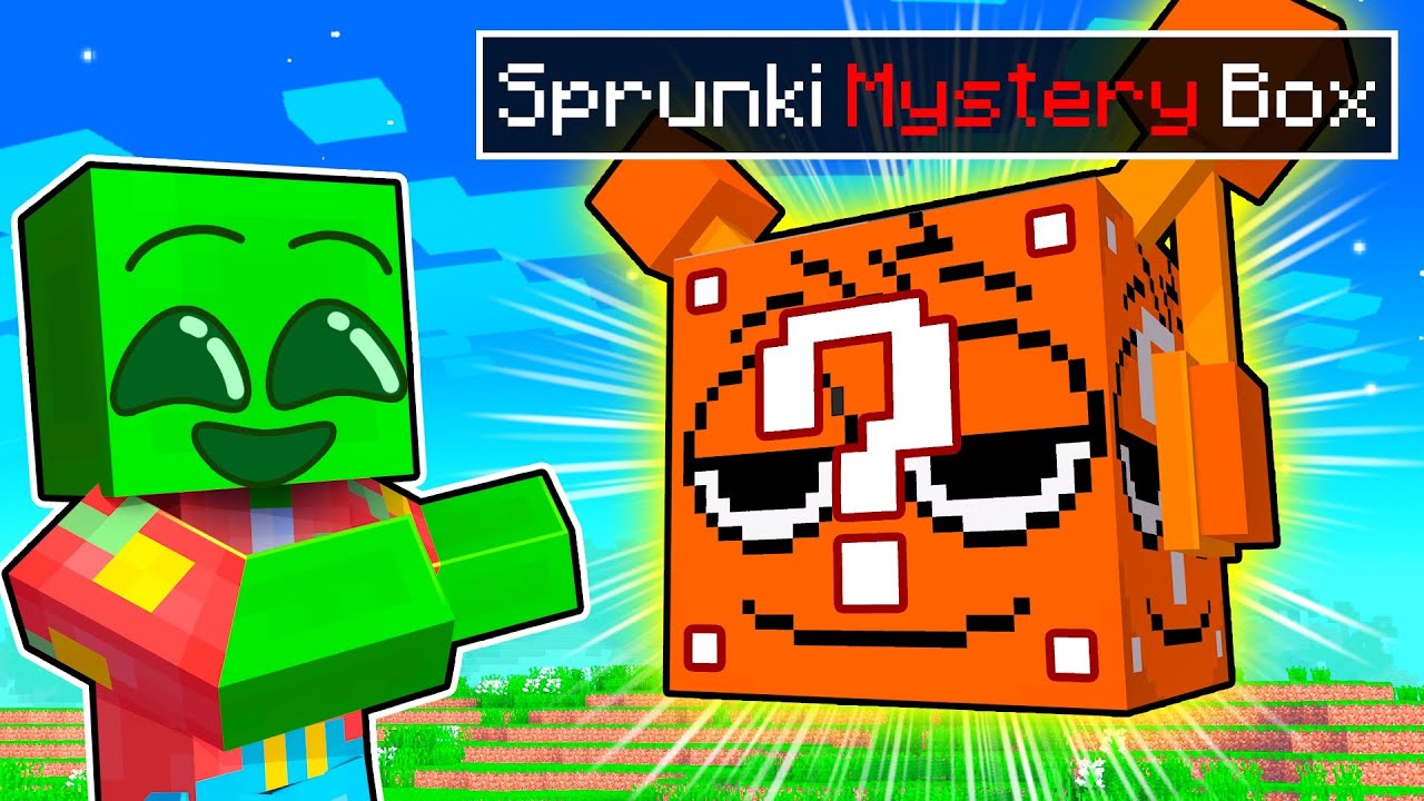 Opening Sprunki MYSTERY BOXES in Minecraft! - YouTube