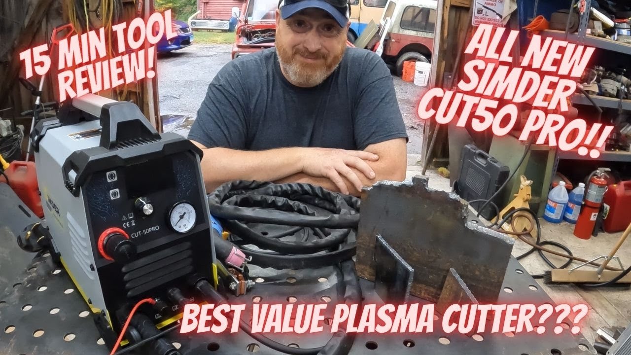 Simder CUT-50 PRO pilot arc plasma cutter! 15 min tool review! Is this ...