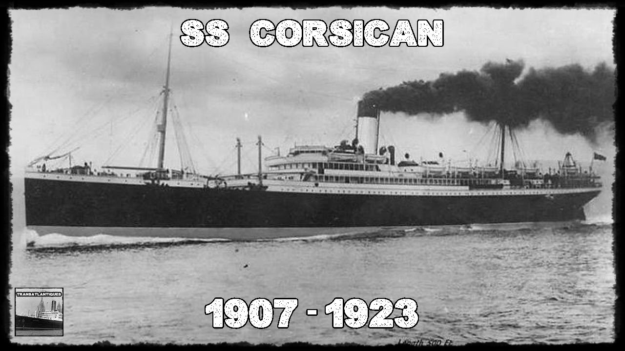 SS CORSICAN - CONSTRUÇÃO AO NAUFRÁGIO - YouTube