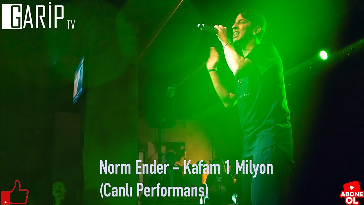 Norm Ender - Kafam 1 Milyon (Canlı Performans) - YouTube