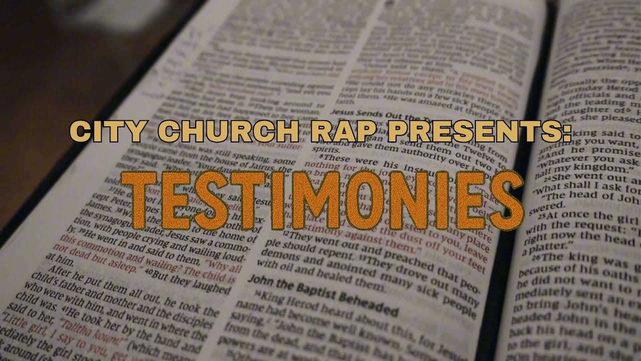 City Church Rap - Testimonies (Official Music Video) - YouTube