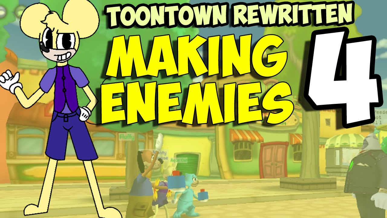 Let's Play Toontown Rewritten - Making Enemies - #4 - YouTube