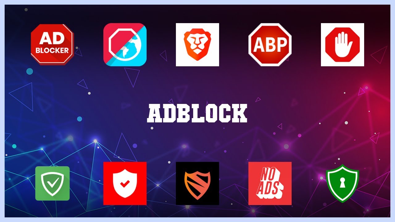 Top rated 10 Adblock Android Apps - YouTube