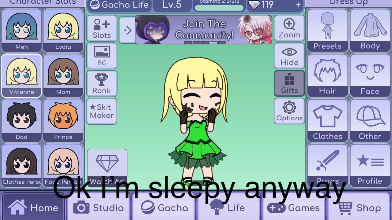 My Gacha life characters lifes - YouTube