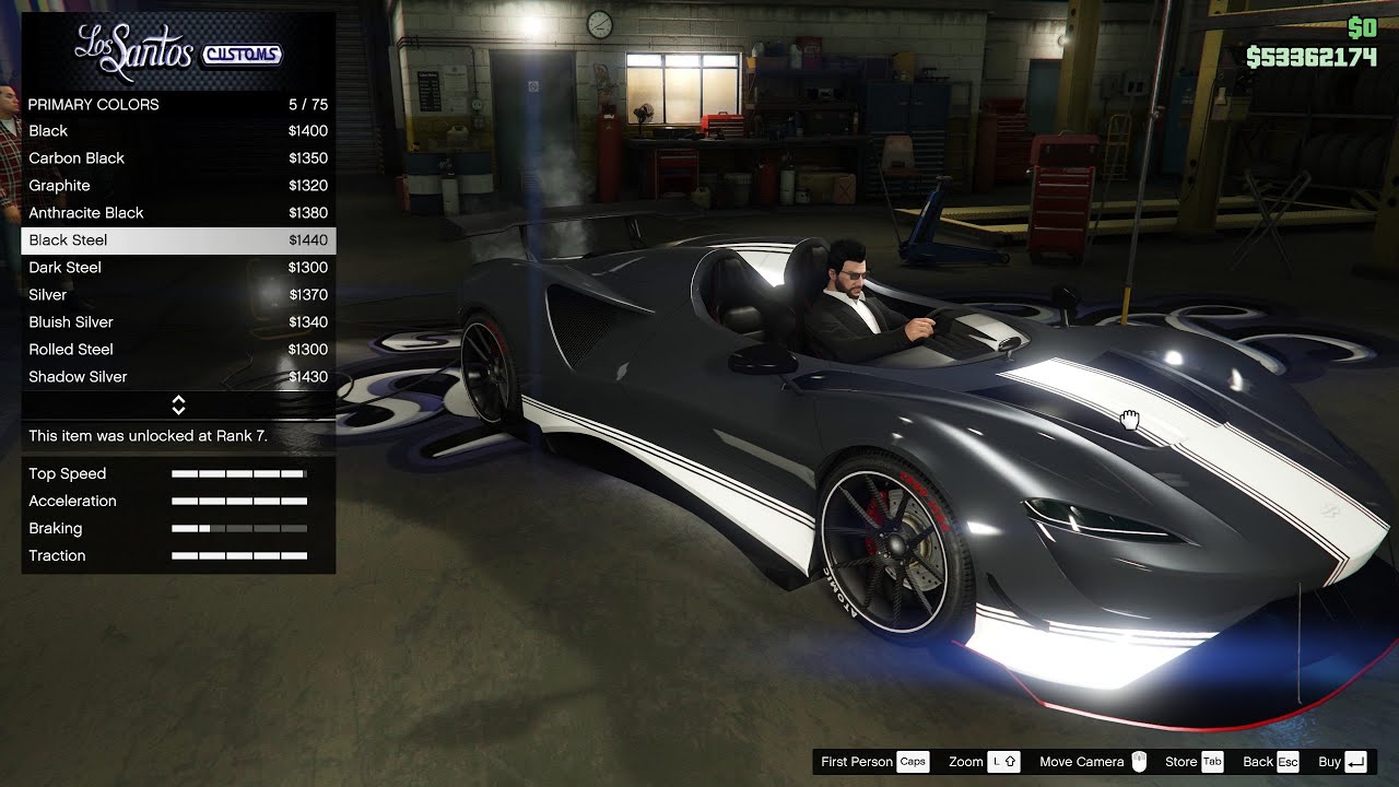 GTA 5 Progen Luiva Customization rtx 5070 ti - YouTube