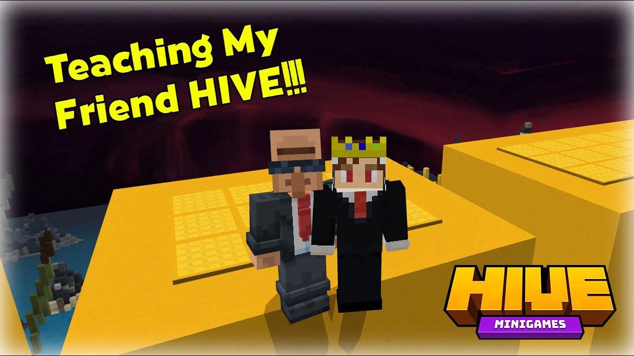 🔴Teaching My FRIEND THE HIVE!!!🔴 - YouTube