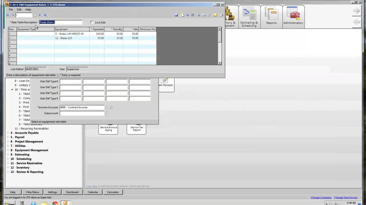 Sage 100 Time and Material Module - YouTube