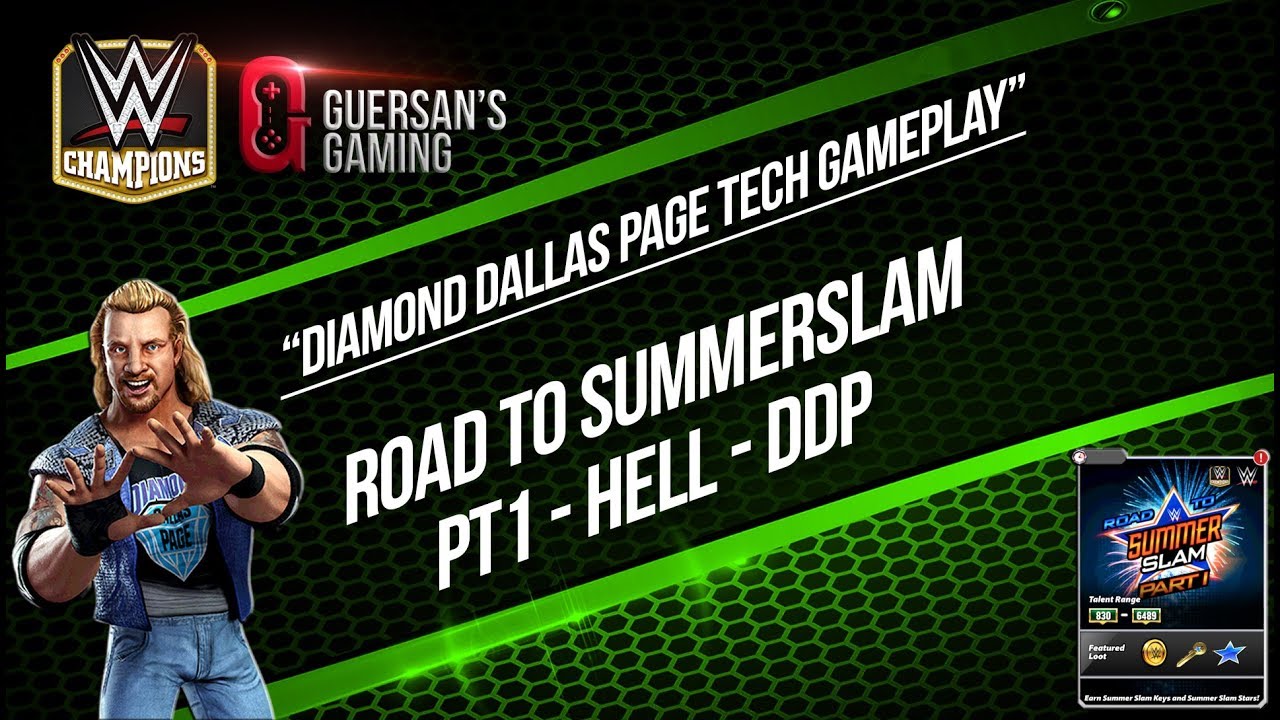 4* DDP Tech Hell Mode Gameplay 😈 / Road to Summerslam PT1 - Hell - DDP ...