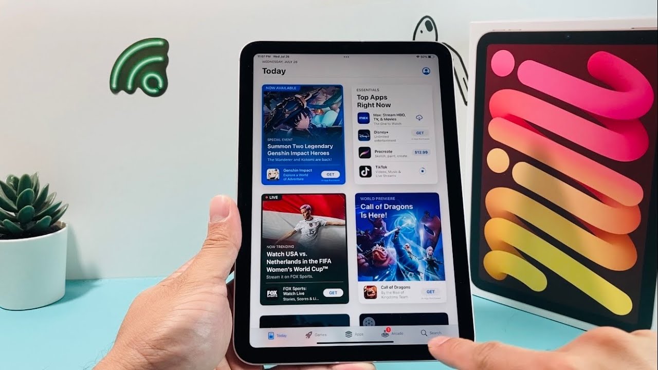 iPad Mini 6th Gen: How to Install Apps - YouTube
