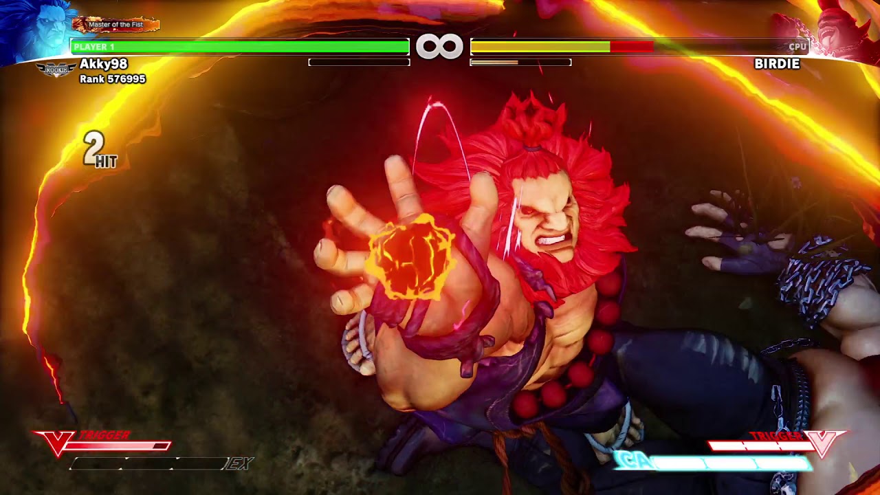 STREET FIGHTER V AKUMA SUPER MOVE - YouTube
