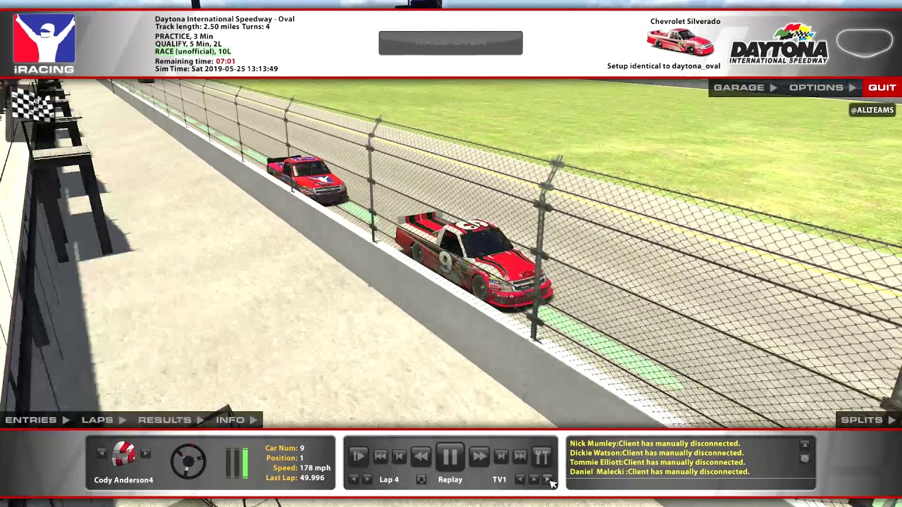 My First iRacing Win Daytona - YouTube