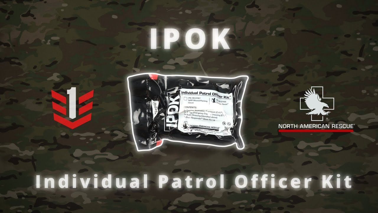 Експрес-огляд індивідуальної аптечки Individual Patrol Officer Kit ...
