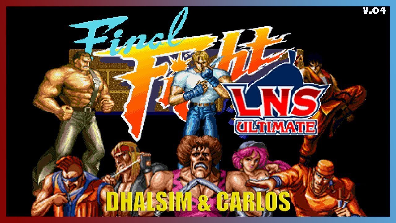 Final Fight LNS Ultimate V.04 (Co-op) Dhalsim & Carlos | OpenBOR - YouTube