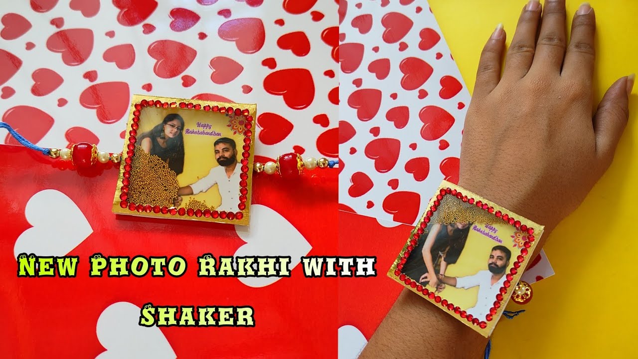 How to make customized rakhi with photo | Handmade Photo Rakhis by ...