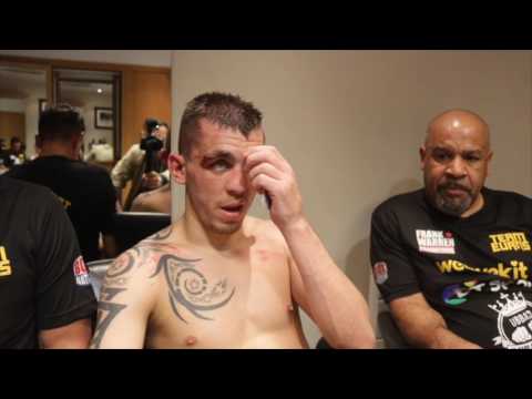 CRAIG EVANS REACTS TO RETAINING WBO EUROPEAN TITLE & NOW TARGETS WBO ...
