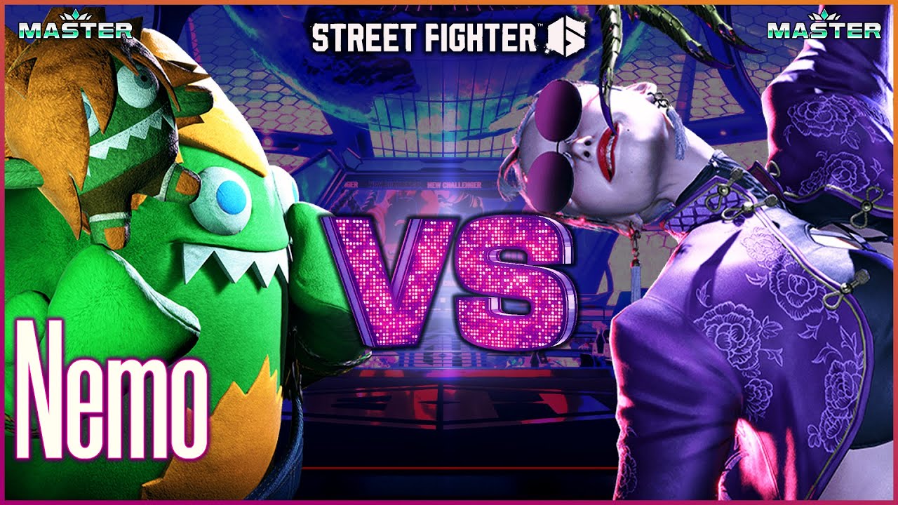 [SF6] Nemo Blanka vs 番長H AKI - YouTube