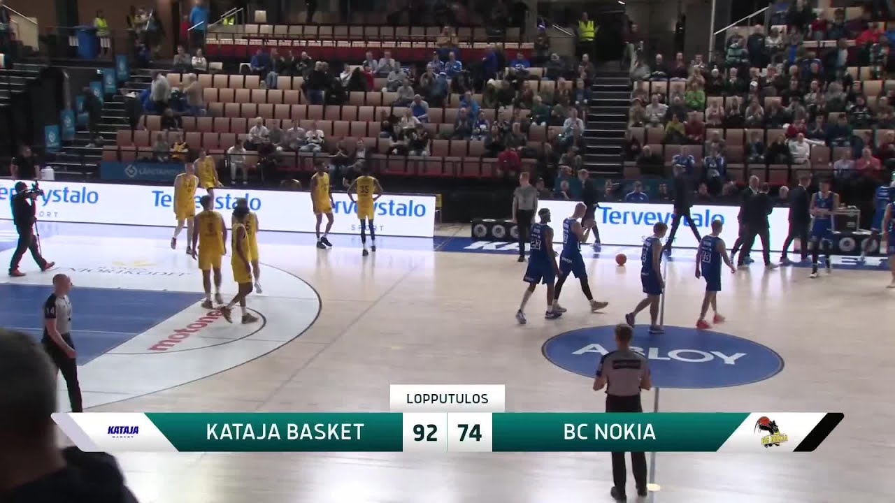 Kataja Basket vs. Bc Nokia - Game Highlights - YouTube