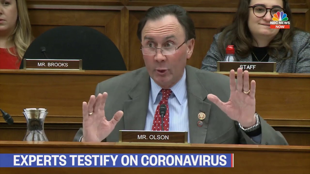 Rep. Olson Q&A on coronavirus prevention and response - YouTube
