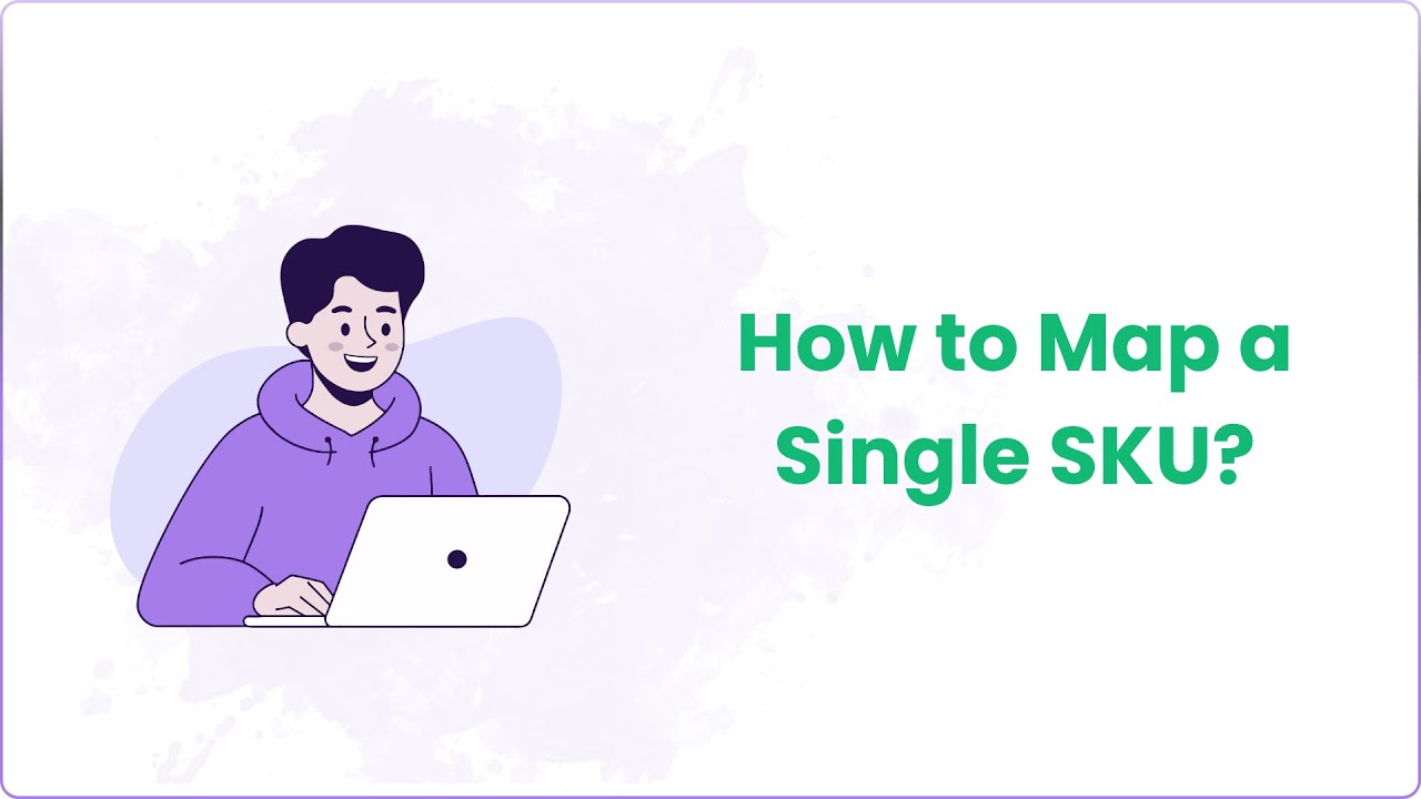 How to map a single SKU on Elitesecom? - YouTube