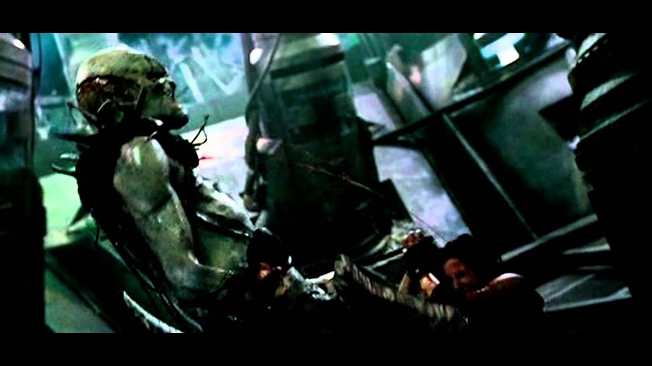 pandorum fight scene funny - YouTube