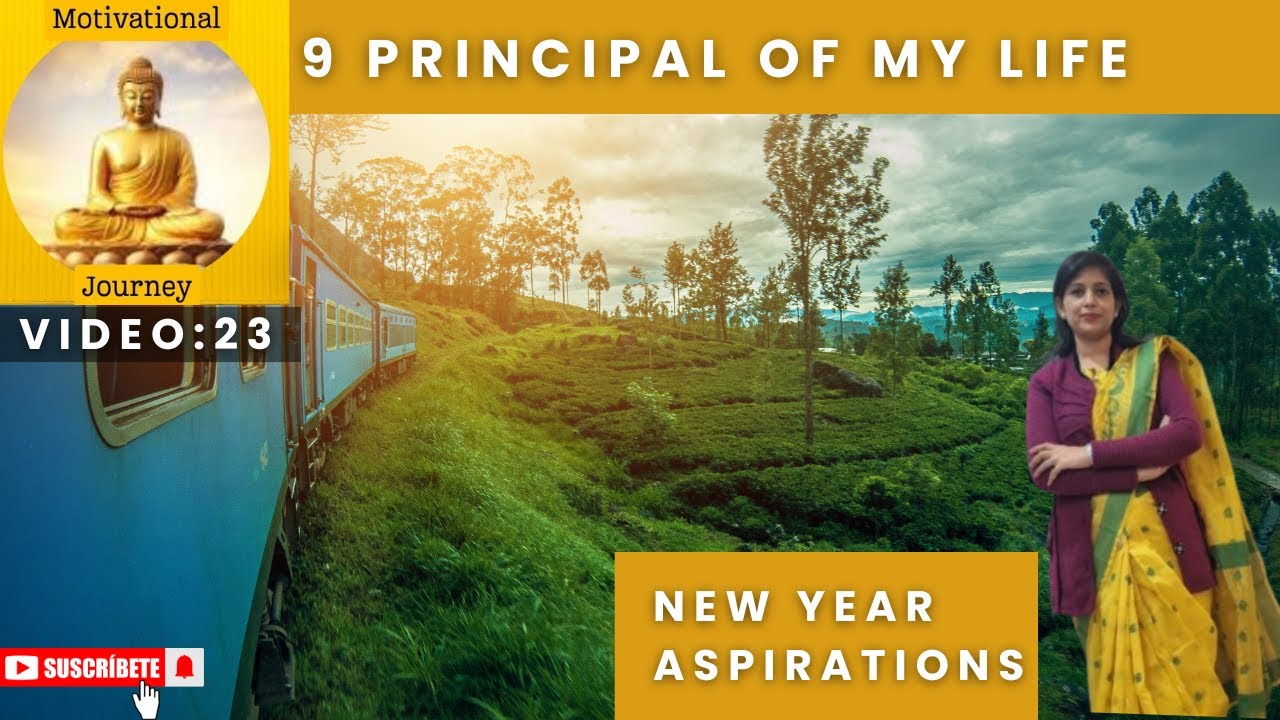 9 Principal Of My Life/ New Year Aspirations /Annual Self-Improvement ...