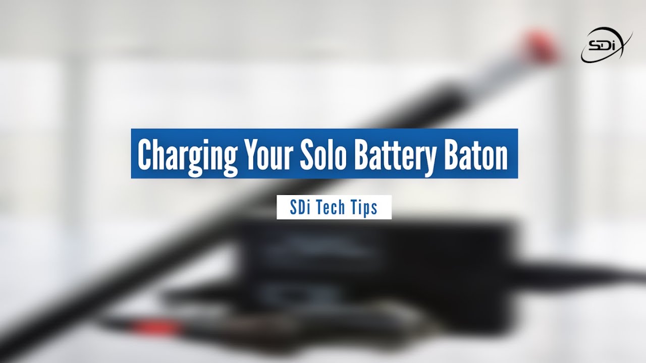 SDi Tech Tips - Charging Your Solo Battery Baton - YouTube