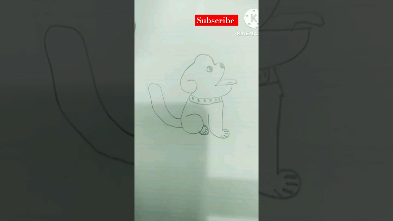 How draw to dog. bhut hi esey drawing ak bar jerur dheke #shorts - YouTube