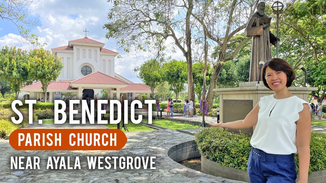 See this Serene Minimalist St. Benedict Church near Ayala Westgrove ...