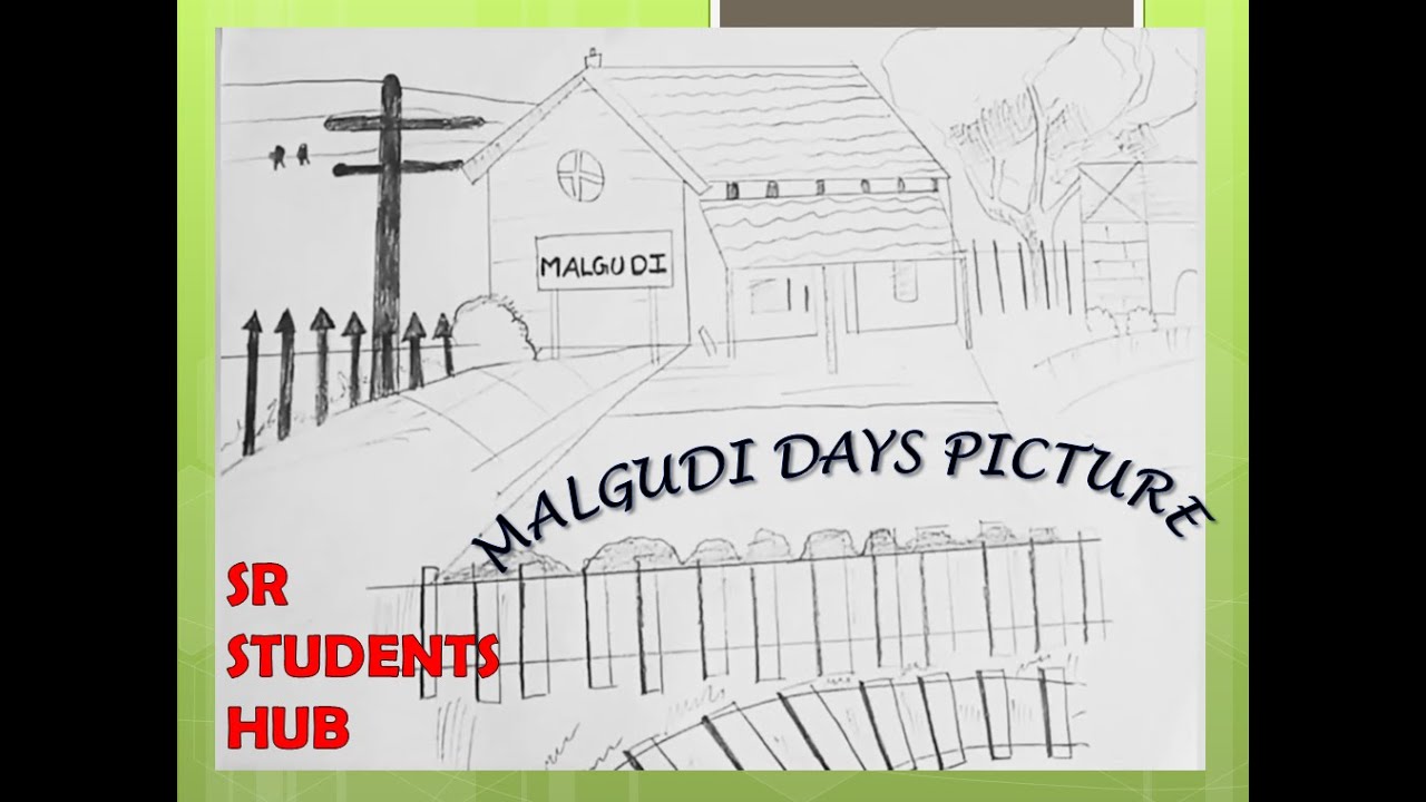 Malgudi days drawing, Malgudi drawing, - YouTube